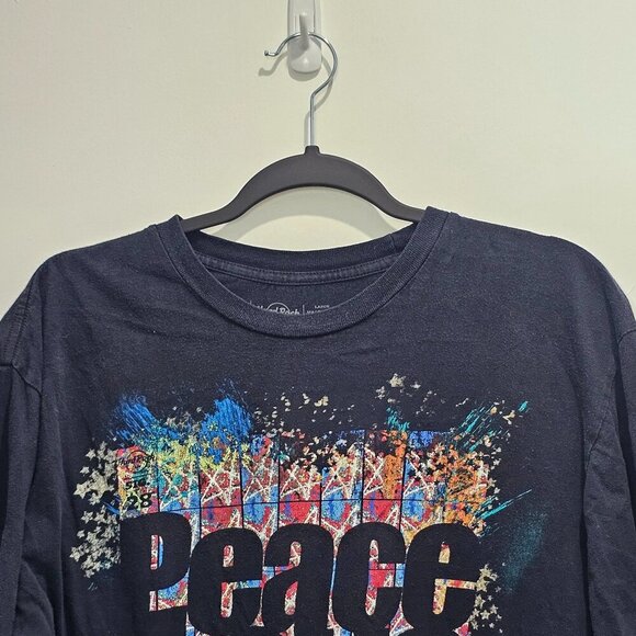 Hard Rock Cafe | Tops | Hard Rock Casino Peace Love Ringo Starr Large ...
